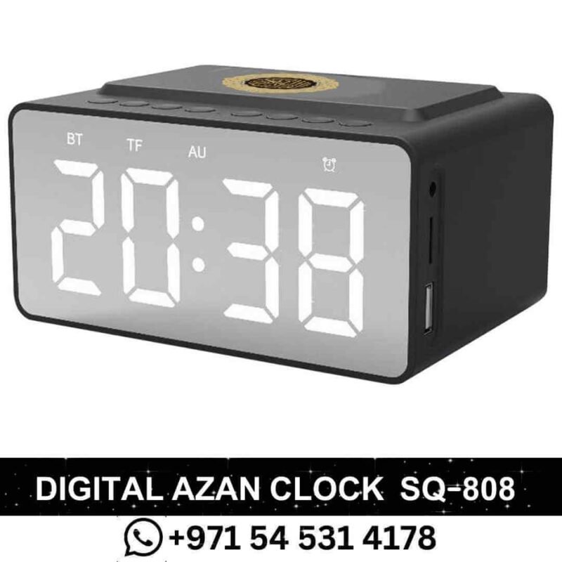 Best Digital Azan Clock SQ-808 Telawah Quran Speaker